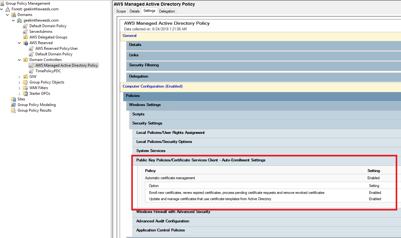 AWS Managed Microsoft AD Deep Dive Part 4 – Configuring LDAPS | Journey ...