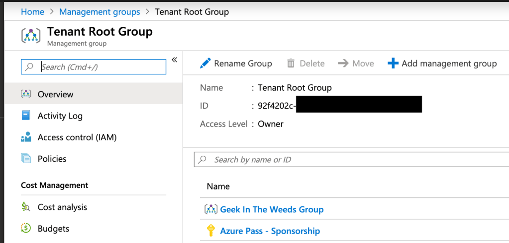 Capturing Azure Management Group Activity Logs Using Azure Automation ...