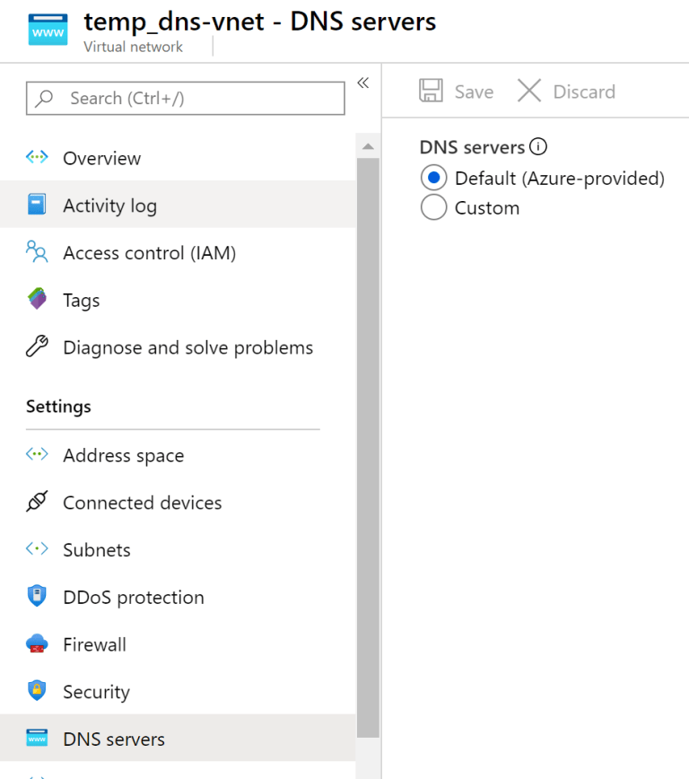 DNS in Microsoft Azure Part 1 – Azure-provided DNS | Journey Of The Geek
