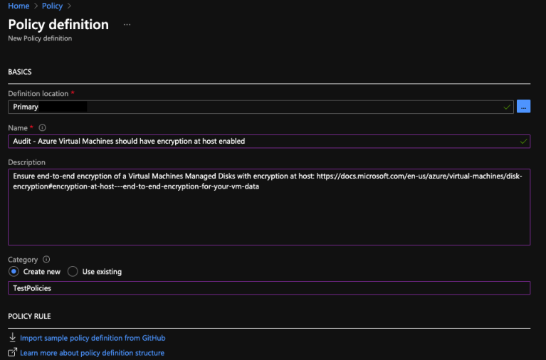 Writing a Custom Azure Policy | Journey Of The Geek