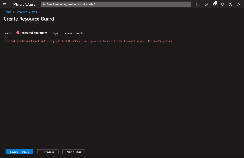 Protecting Azure Backups with Resource Guard – Part 2 | Journey Of The Geek