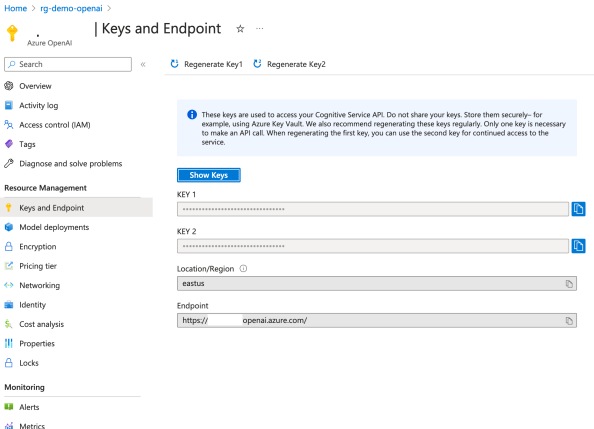 Authentication in Azure OpenAI Service | Journey Of The Geek