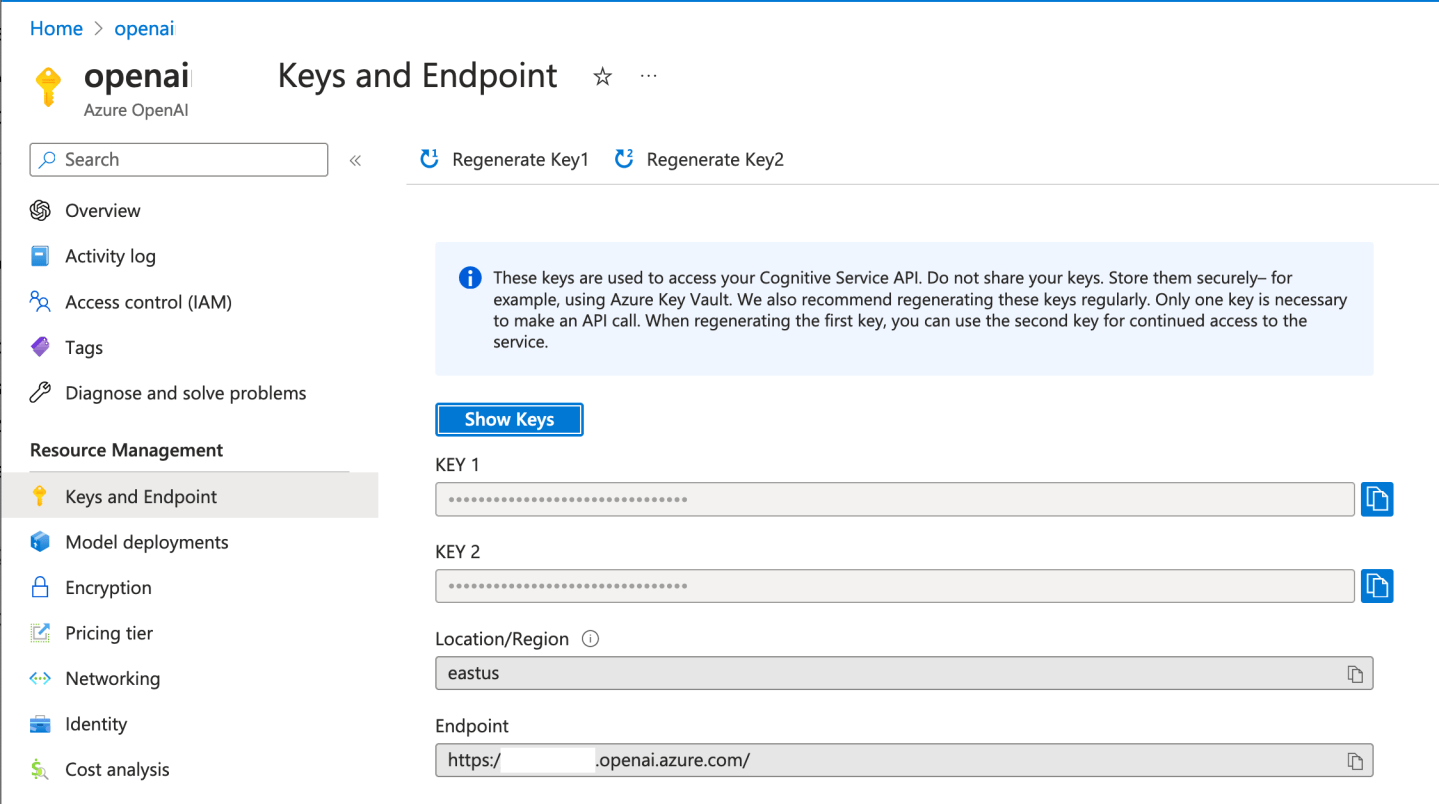 Blocking API Key Access in Azure OpenAI Service | Journey Of The Geek