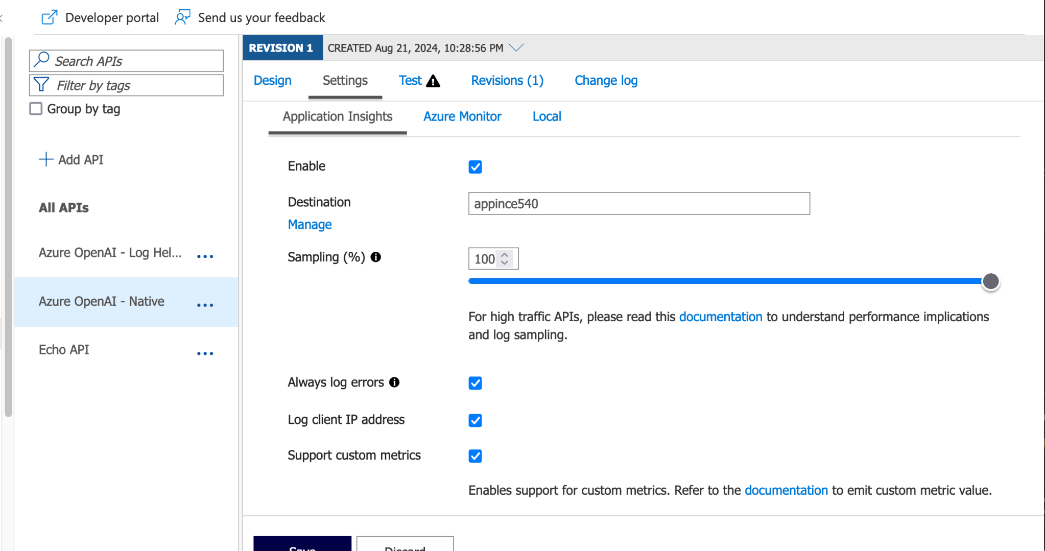 Azure OpenAI Service – Tracking Token Usage with APIM | Journey Of The Geek